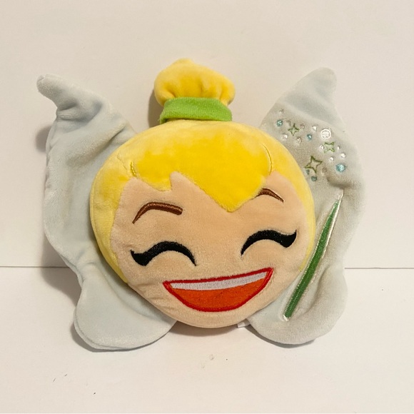 Disney | Toys | Disney Tinkerbell Plush Double Sided Face Stuffed ...